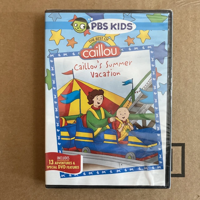 THE BEST OF Caillou: Caillous Summer Vacation Dvd Brand New Sealed Pbs ...