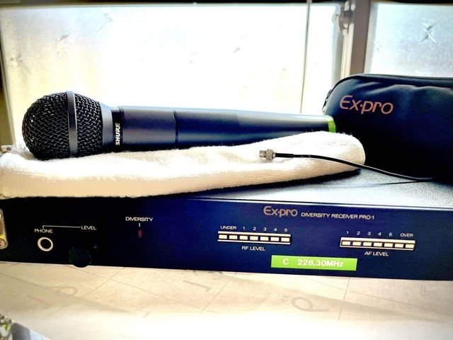 SHURE SM58 EXPRO Receiver #4 $680.67 - PicClick AU