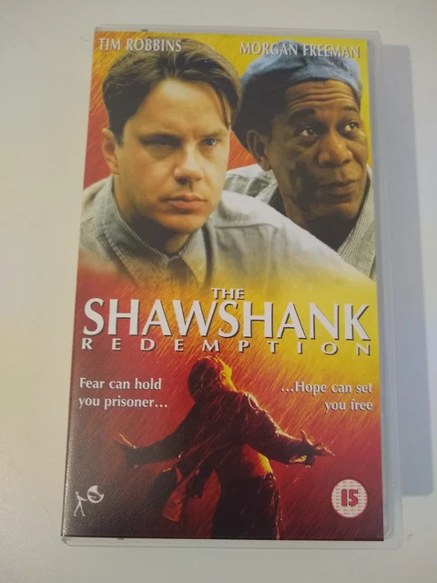 THE SHAWSHANK REDEMPTION, VHS Movie, Morgan Freeman, Crime, Drama ...