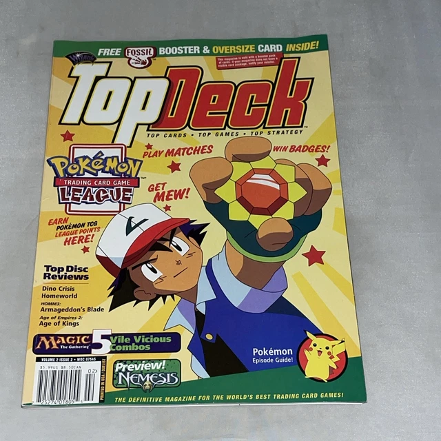 TOP DECK MAGAZINE Vol 2 Issue 2 February 2000 Trading Card Game League ...