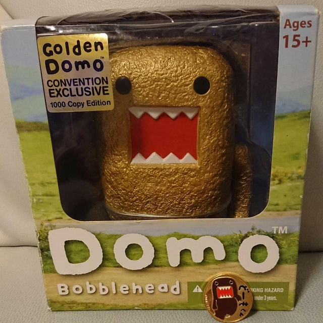 COFFRET MÉDAILLE FIGURINE Domo Goods en or un anime japonais EUR 151,39 ...