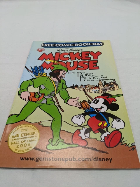 WALT DISNEY'S MICKEY Mouse In The Robin Hood Adventure Free Comic Book ...