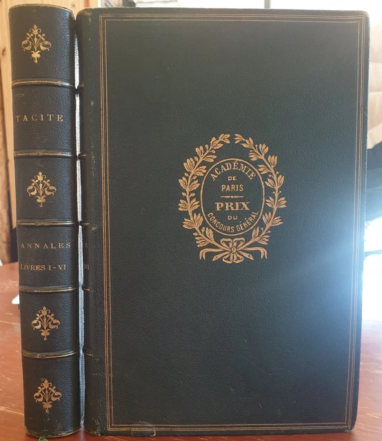 LIVRES ACADÉMIE DE Paris - Tacite - 1875 1877 - Prix Du Concours General - 2 Vol EUR 9,99 ...