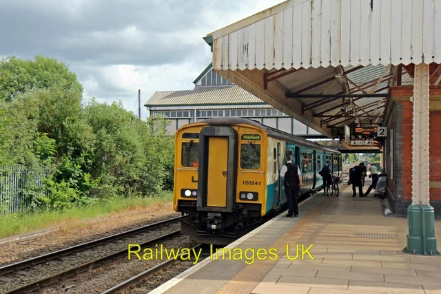 RAILWAY PHOTO CLASS 150 DMU ATW Class 150 150241 Wrexham General c2014 ...
