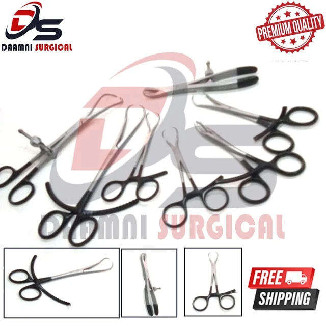 ORTHOPEDIC BONE REDUCTION Forceps Set 7 Pcs Bone Holders Orthopedics ...