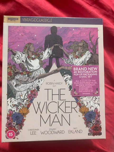 THE WICKER MAN Collector's Edition 50th Anniversary 4K UHD Box Set ...
