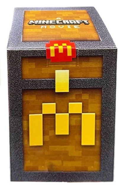 MCDONALD'S 2025 A Minecraft Movie Collectable Card Sealed And Unopened ...