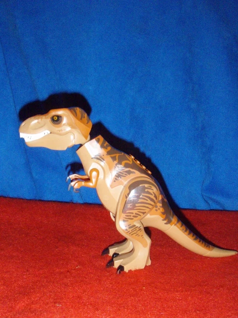 LEGO JURASSIC WORLD T. Rex figure (trex04) from sets 10758 & 75918 ...