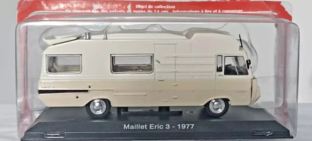 CAMPING CAR MAILLET Éric 3 de 1977 - Hachette - 1/43 neuf EUR 24,80 ...