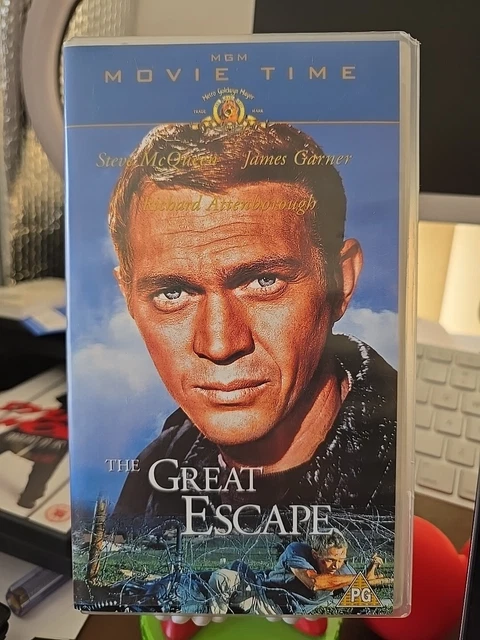 THE GREAT ESCAPE VHS video tape Steve McQueen £1.99 - PicClick UK