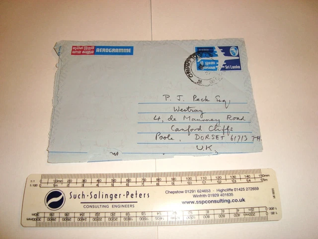 PÊCHE VINTAGE COLOMBO Sri Lanka M.Caspersz P.Peck Poole Canford falaise ...