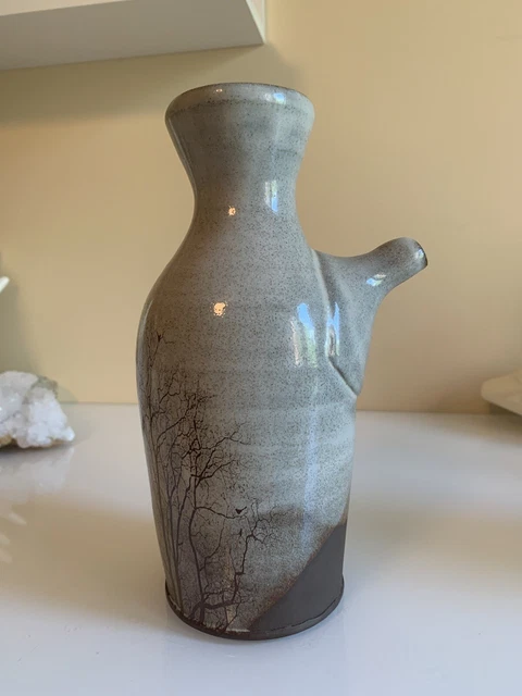 VINTAGE POTTERY PITCHER, Japanese Water Pitcher, Pottery Serving Ware ...