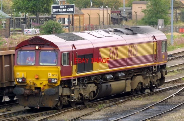 PHOTO CLASS 66 Diesel 66231 At Didcot On 03/09/02 £2.00 - PicClick UK