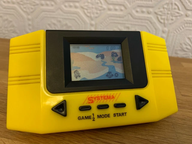 ULTRA RARE SYSTEMA Lightning Strike 1980's Vintage LCD Electronic Game ...