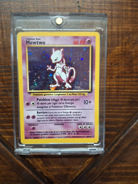MEWTWO SET BASE 10/102 Holo carte card pokemon ITA NM-MINT EUR 50,00 ...