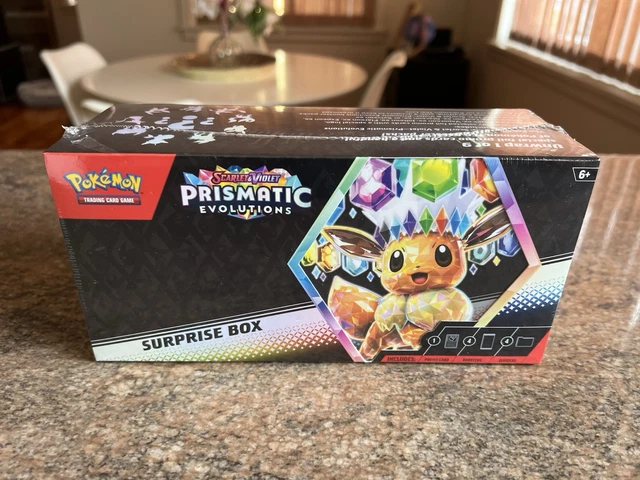 POKÉMON TCG - Scarlet Violet Prismatic Evolutions Surprise Box -Free AU Shipping $130.00 ...