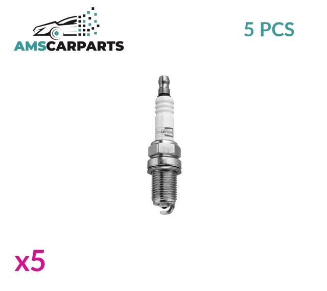 ENGINE SPARK PLUG Set Plugs Oe136/T10 Champion 5Pcs New Oe Replacement ...