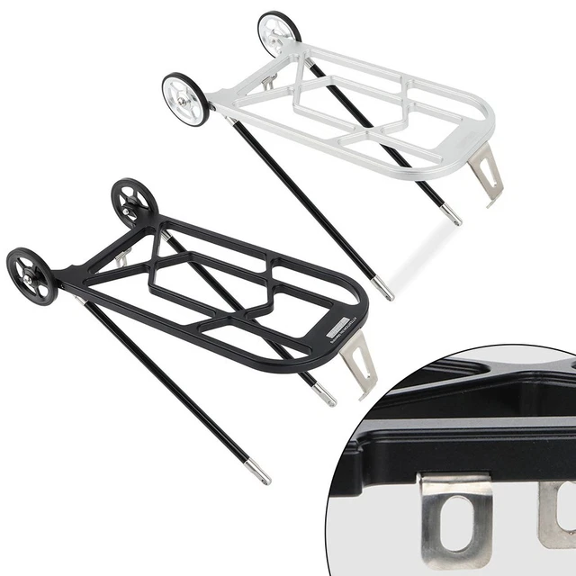 REAR CARGO RACK Aluminum Alloy Rack 364g Weight 60MM Wheel Size Good Workmanship £70.50 ...