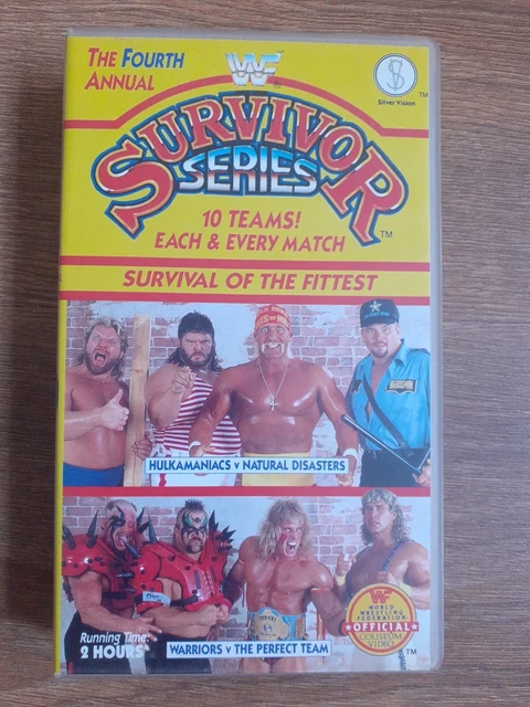 WWF - THE 4th Annual Survivor Series (VHS, 1990) £12.00 - PicClick UK