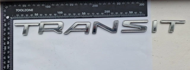 GENUINE FORD TRANSIT BACK DOOR BADGE Emblem 2013+ Van TDCI LWB High ...