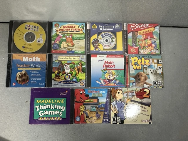 LOT OF 11 Learning Company PC CD ROM Games Various Educational ...