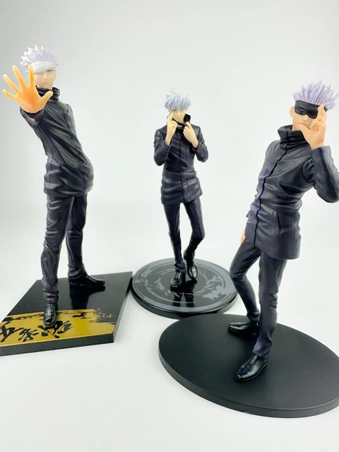 JUJUTSU KAISEN SATORU Gojo Figure Set di 3 premi Ichiban Kuji dell ...