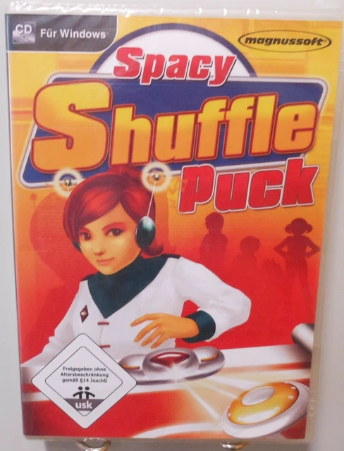 SPACY SHUFFLE PUCK PC Spiel Software CD-ROM Spacige Atmosphäre ...