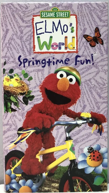 SESAME STREET ELMO'S World Springtime Fun! VHS Video Tape BUY 2 GET 1 ...