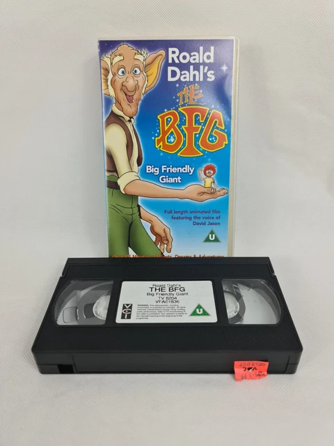 THE BFG BIG Friendly Giant Vhs Pal Video Kids Children Roald Dahl £7.99 ...
