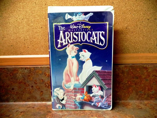 THE ARISTOCATS (VHS 2529) Walt Disney Masterpiece 1996, CLAMSHELL £3.53 - PicClick UK