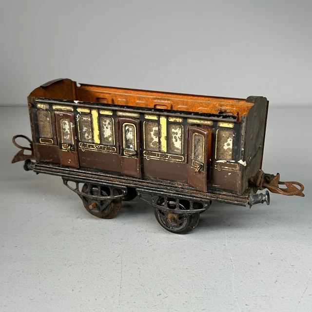 VINTAGE HORNBY O Gauge No1 GWR Coach Train Model Meccano Made in ...