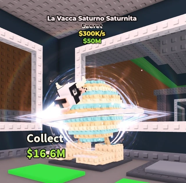 STEAL A BRAINROT | La Vacca Saturno Saturnita | SECRET | 300K/s EUR 12 ...