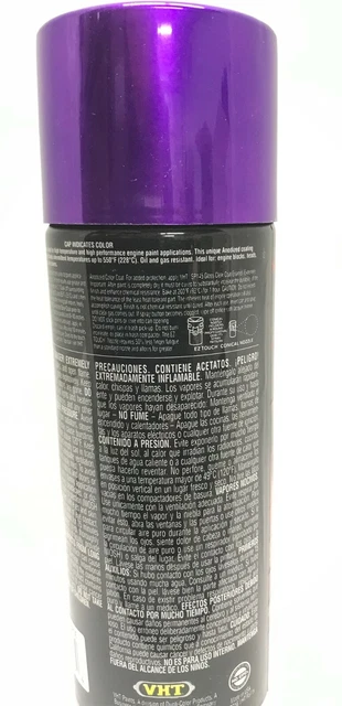 VHT SP452-4 PACK PURPLE High Temperature Engine Anodized Color Coat ...