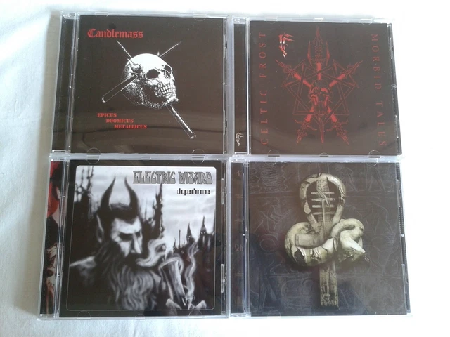DEATH/DOOM METAL, COLLECTION 4 x CD. Chandlemasse, gel celtique, E ...