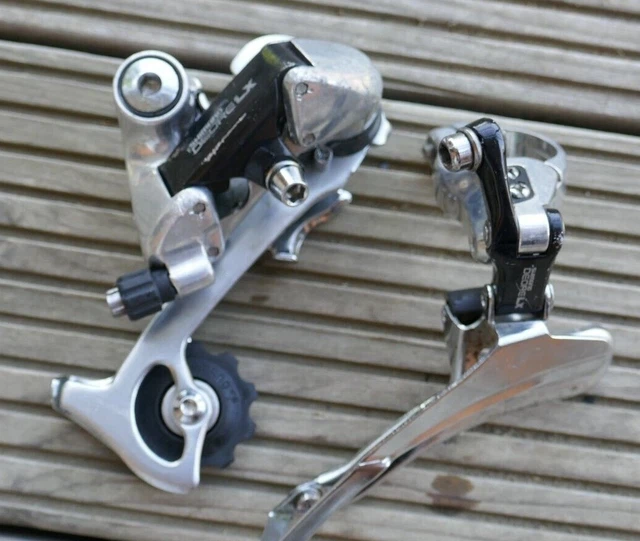 SHIMANO DEORE LX Schaltwerk RD M 550 und Umwerfer FD M 550 £24.94 ...