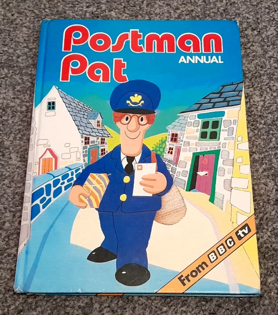 POSTMAN PAT ANNUAL 1986 From Bbc Tv Jess Kids Children Collectable Book ...