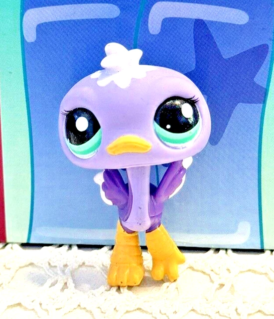 LITTLEST PET SHOP Lps Authentic Lavender Ostrich Bird #2099 EUR 8,66 ...