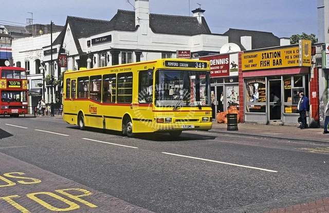 PHOTO CAPITAL CITY Bus Volvo B6 685 L5GML at Romford, 349 - Geoffrey ...
