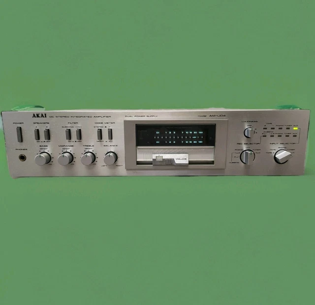 AKAI AM-U04 AMPLIFICATORE INTEGRATO Stereo HI-FI Integrated Amplifier ...