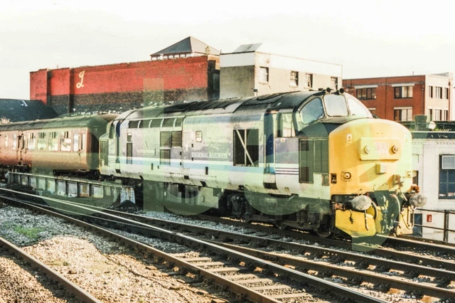 UK DIESEL TRAIN Railway Photograph Of Class 37 Loco 37420. Rm37-1283 £1 ...