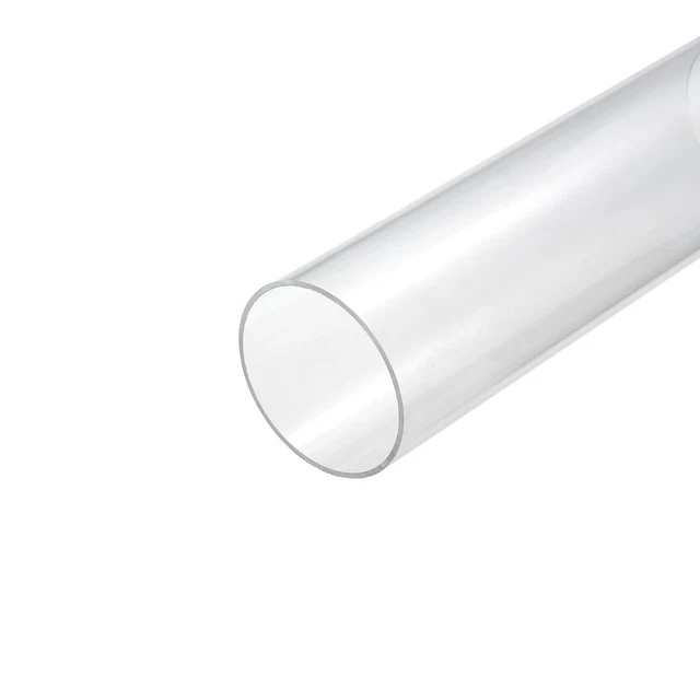 ACRYLIC PIPE CLEAR Rigid Round Tube 56mm ID 60mm OD 10" $19.20 ...
