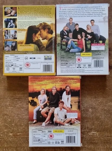 DAWSONS CREEK DVD Bundle X3 Complete Seasons 1-3 1998 TV Series Box Set ...