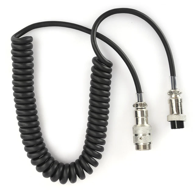 8 PIN HAND Microphone Extension Cable 1.5m For Yaesu MD-200 MD-100 MD ...