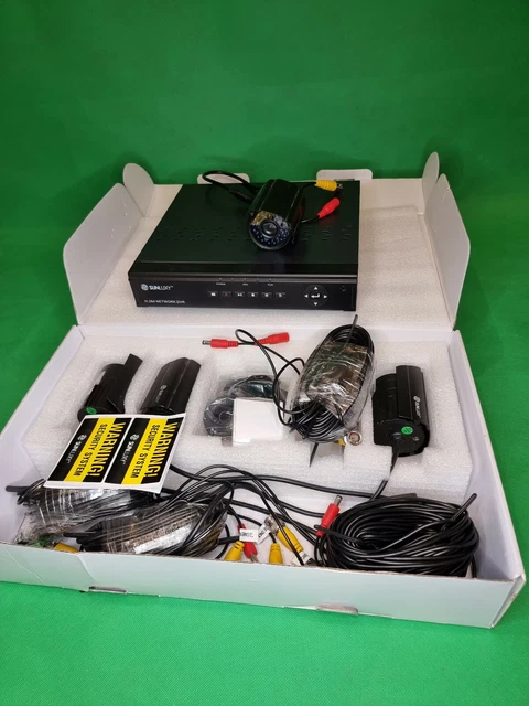 SUNLUXY SLDVR4-4600 CCTV Kamera System mit 4 Kameras EUR 26,50 ...