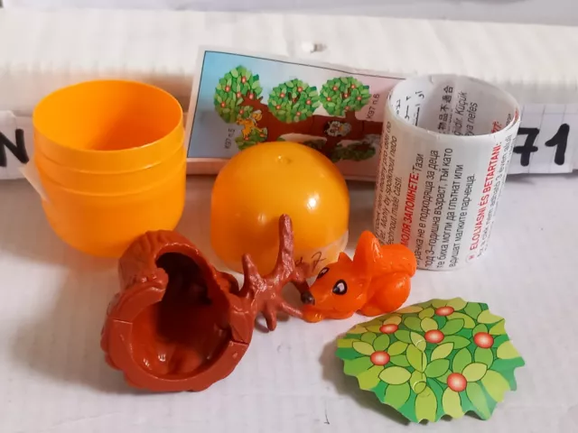 Kinder Ferrero Sorpresine Componibili Serie K97 N8 Sigillato Cartina