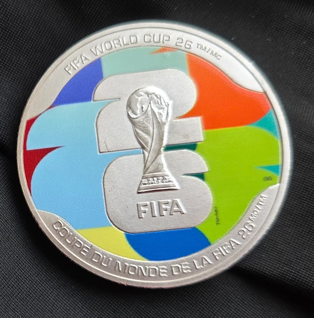 WORLD CUP 2026 Silver Coin Messi Ronaldo Mbappe Kane Haaland Yamal ...