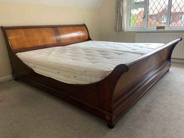 SLEIGH BED, EMPEROR size (7’) – Palais – by And So To Bed £771.70 ...