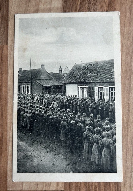 WW1 PHOTO POSTCARD. German Soldiers. King Ludwig III of Bavaria. Royal ...