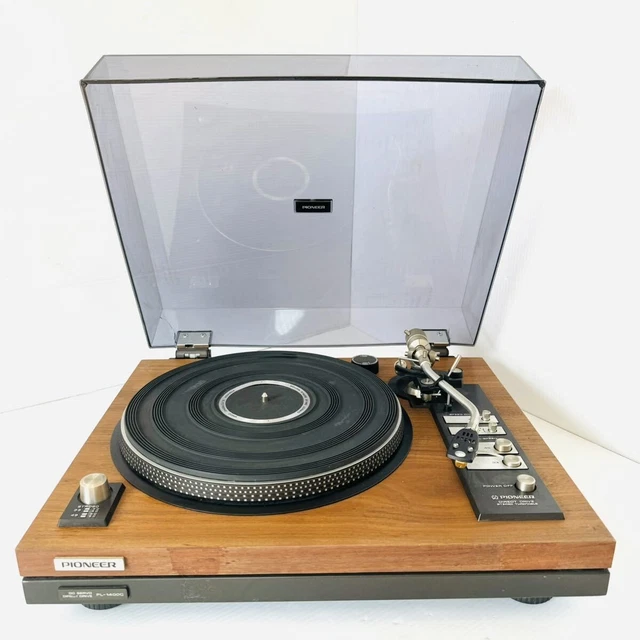 PIONEER PL-1400 TURNTABLE Analog Record Player direct drive DC servo DD ...