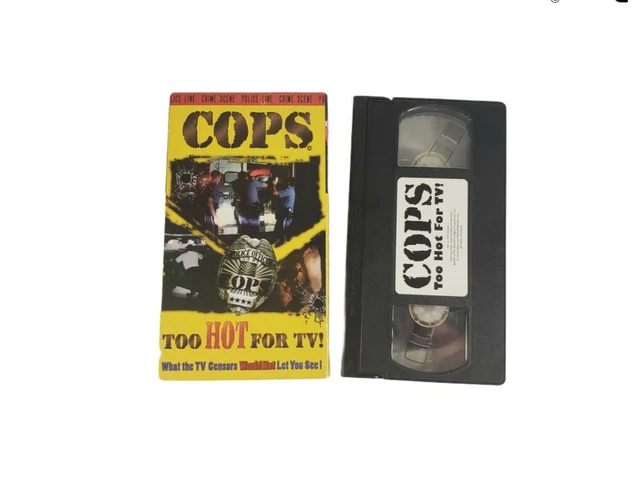 VHS COPS : TOO HOT FOR TV! UNCENSORED Video 1995 Vol. 1 *TESTED* £6.70 ...